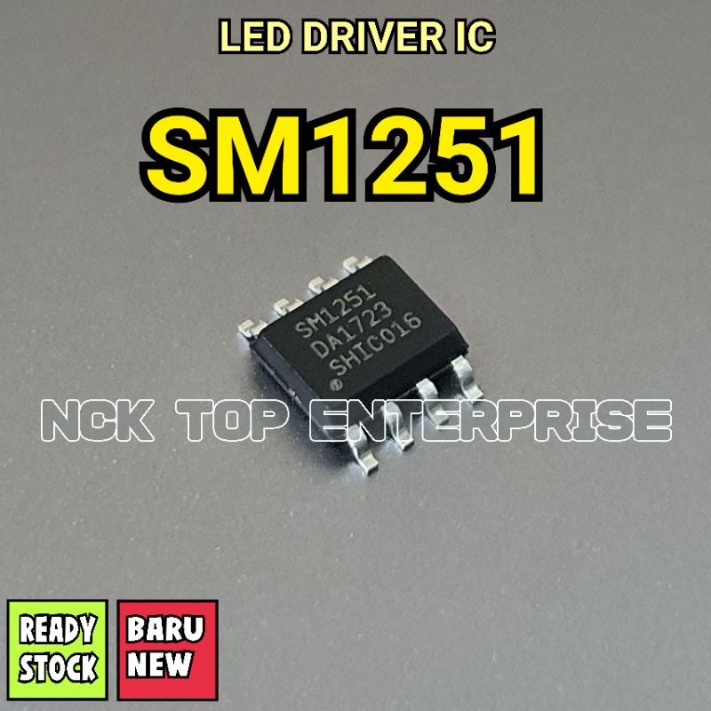 SM1251 LED DRIVER IC NEW READY STOCK SMD SOP8 | Shopee Malaysia