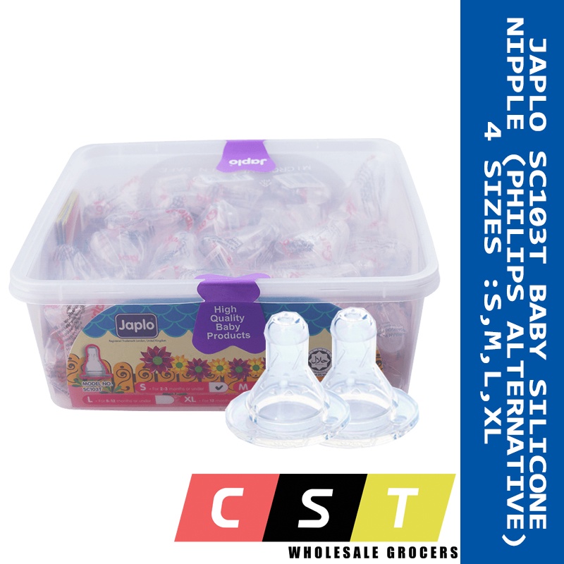 Japlo SC103 Baby Silicone Teat / Puting Silicon Bayi | Shopee Malaysia