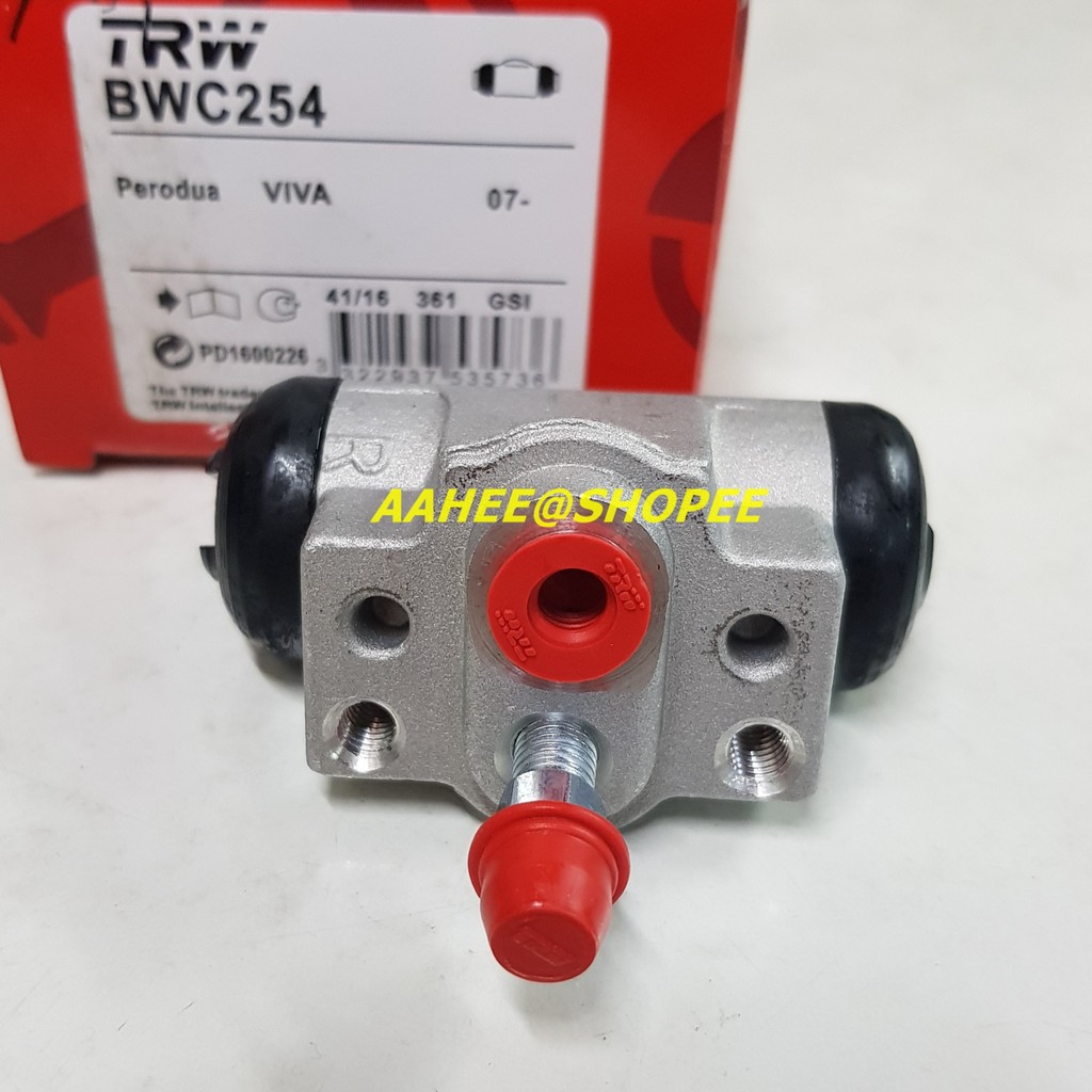 TRW Brake Pump Rear -Perodua Viva (Wheel Brake Cylinder) BWC254 ...