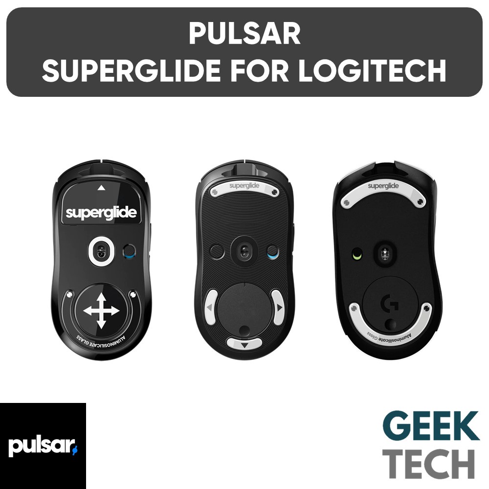 PULSAR Superglide Glass Skates for Logitech G Pro X Superlight/G Pro ...