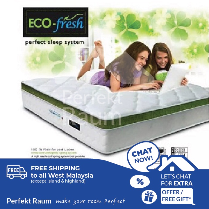 THERAPEDIC Eco Fresh Mattress | Shopee Malaysia