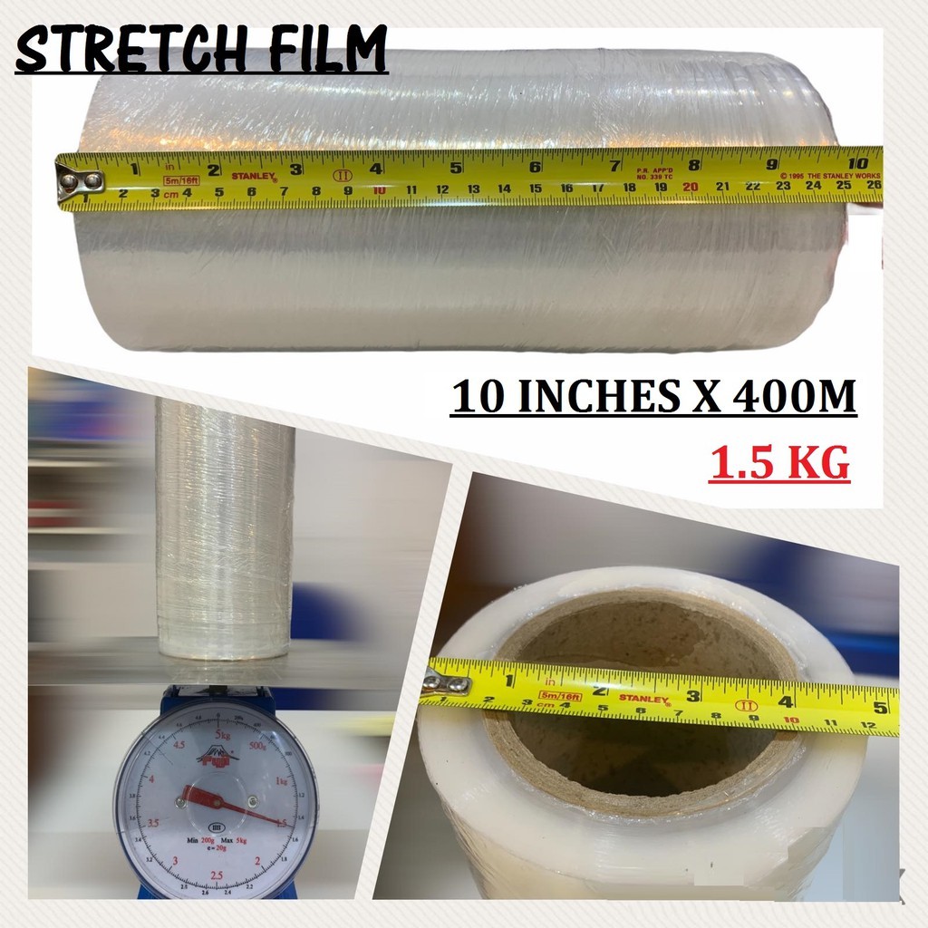Stretch Film / Jack Wrap 10 Inches | Shopee Malaysia