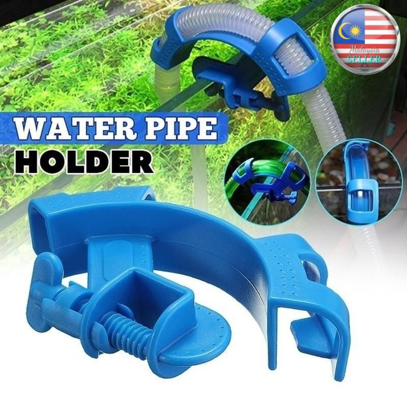 🇲🇾 Aquarium Filtration Hose Holder Water Pipe Filter Mount Tube Fish ...