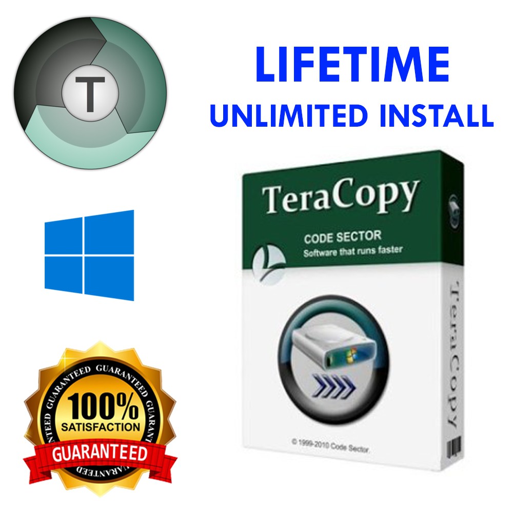 TeraCopy Pro 3.6.0.4 Lifetime Activation for Windows | Shopee Malaysia