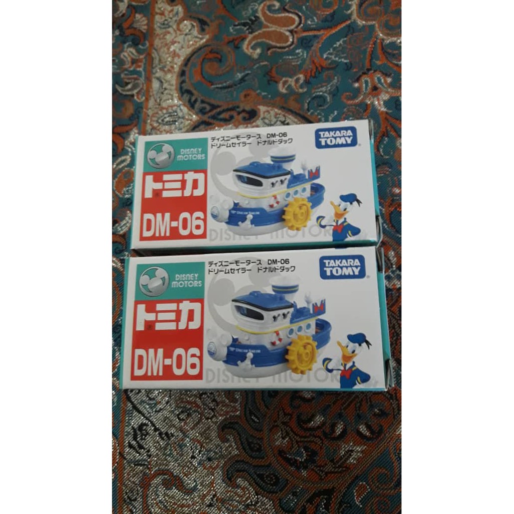 (Tomica) Disney Motors DM-06 Dream Sailor Donald Duck | Shopee Malaysia