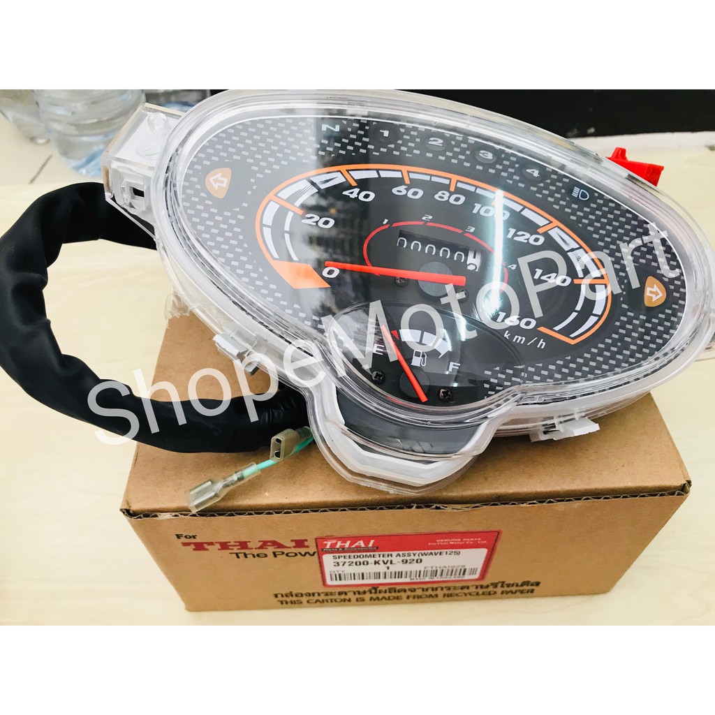 METER SPEEDOMETER ASSY HONDA WAVE 125 WAVE125 ORI ORIGINAL THAI ...