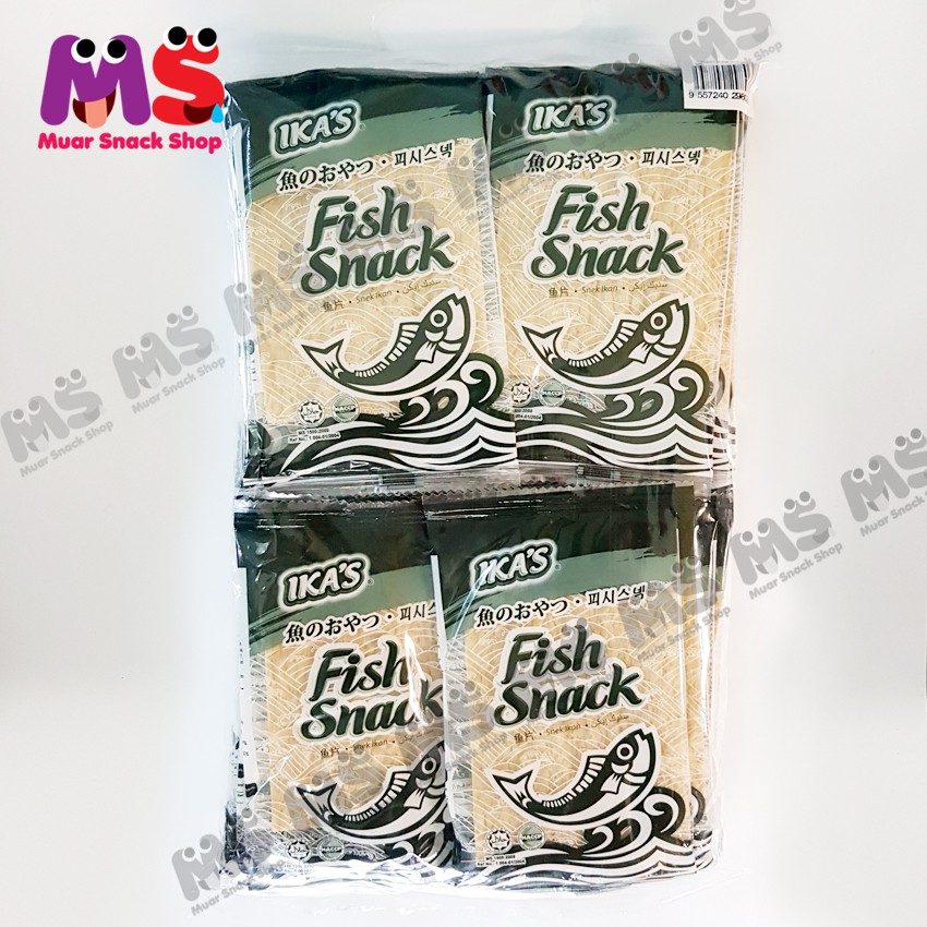 IKA's Fish Snack (Fillet) / Snek Ikan / 鱼片 (40packs x 5g) | Shopee Malaysia