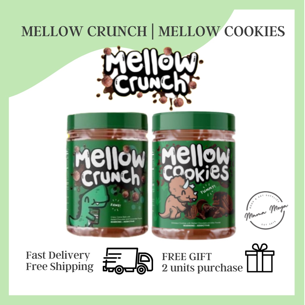 🔥MELLOW CRUNCH / MELLOW COOKIES🔥 Snek Viral | Shopee Malaysia