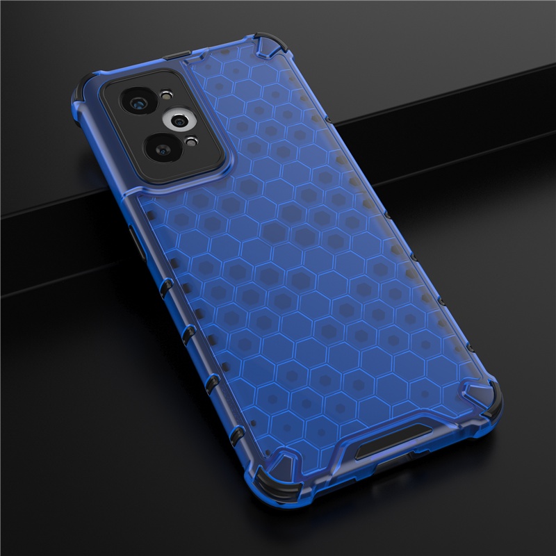 Realme GT Neo2 Case Hard Honeycomb Clear Shockproof Phone Casing Realme ...