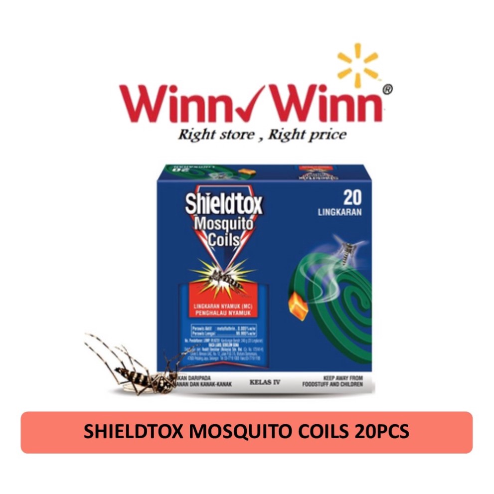 Shieldtox Mosquito Coils 20 Pcs | Shopee Malaysia