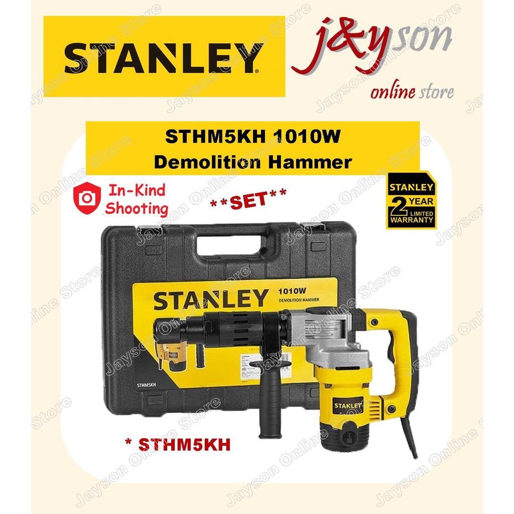 STANLEY Original STHM5KH 1010W 5KG Demolition Hammer | Shopee Malaysia