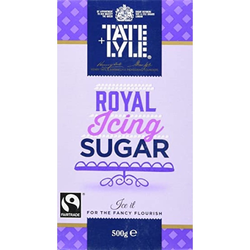 Tate and Lyle Fairtrade Traditional Royal Icing Sugar 500 g | Shopee ...