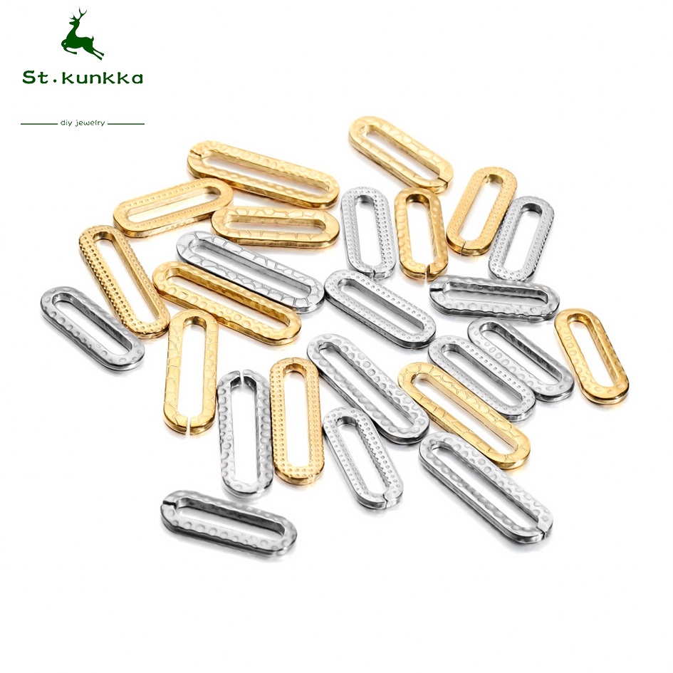 St.kunkka 10 Open Ring+10 Close Ring Elliptical Connection Fitting Jump ...