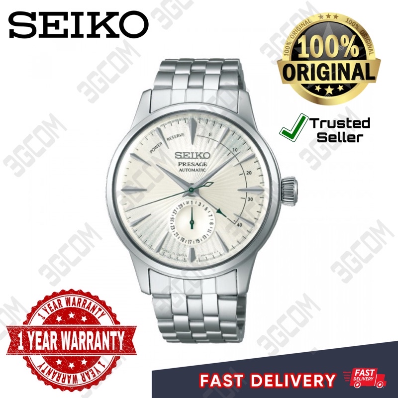 100% original seiko ssa341j1 men's presage cocktail time automatic ...