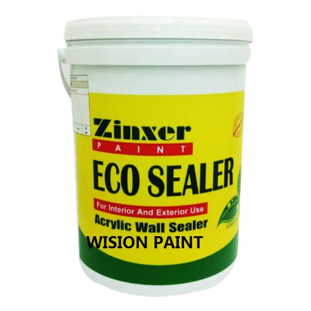 WHITE COLOUR WALL SEALER ( 5 L ) ZINXER PAINT FOR INTERIOR & EXTERIOR ...