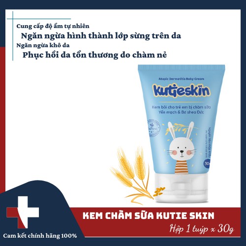 Kutieskin MILK Eczema CREAM 30G - REDUCE ITCHING, IMPROVE MILK Eczema ...