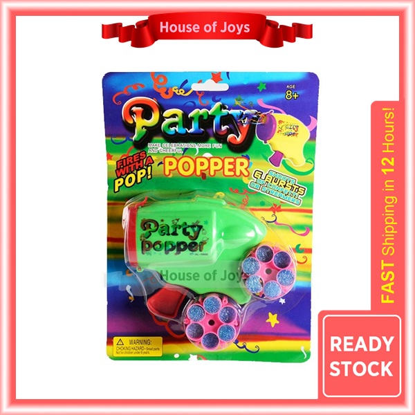[Ready Stock] Party Popper Happy birthday celebration. Confetti gun ...