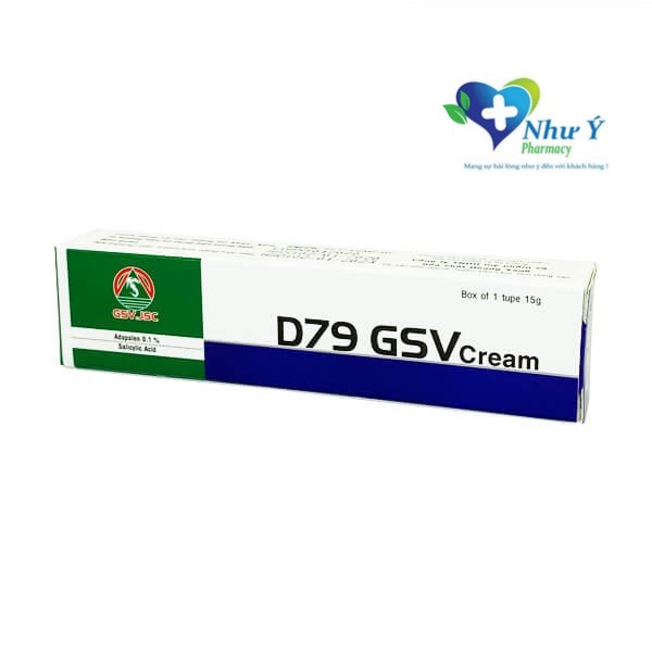 D79 GSV - Cream to Reduce Acne, Back Acne, Keratosis Pilaris 15g ...
