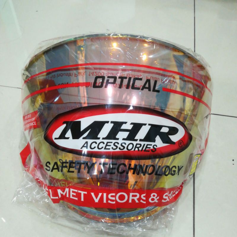 Visor MHR OF263 NV JET (Semi Gold) | Shopee Malaysia