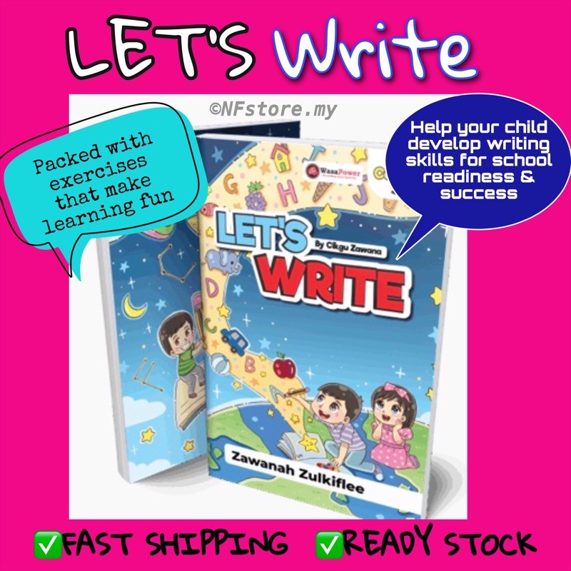 LET'S WRITE by CIKGU ZAWANA | Shopee Malaysia