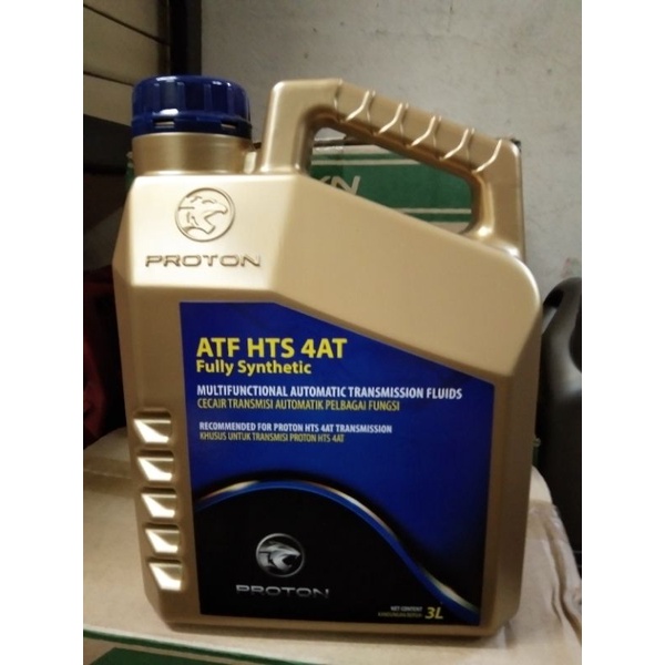 PROTON ATF HTS FULLY SYNTHETIC AUTO TRANSMISSION OIL[3L]/PW913191V2-3L ...