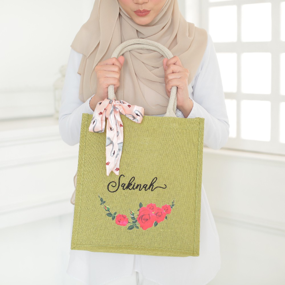 BAG NAMA SULAM (Bukan Print) | Sling Bag Jute Bag Tote Cancas Bag ...