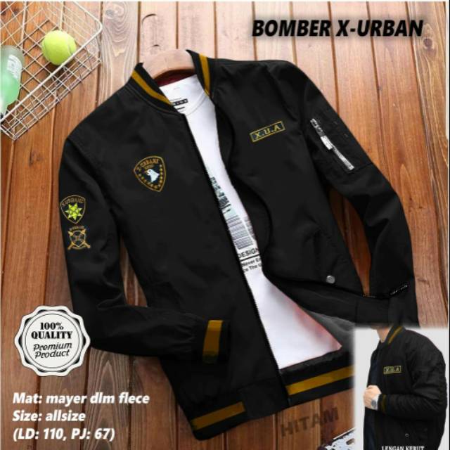 Urban BOMBER Jacket - BOMBER Jacket - Parasite Jacket - Behind Jacket ...