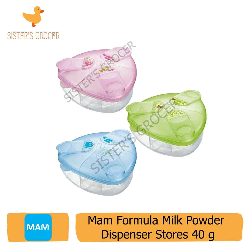 MAM Milk Powder Box Formula Milk Powder Dispenser Stores 40 g Per ...