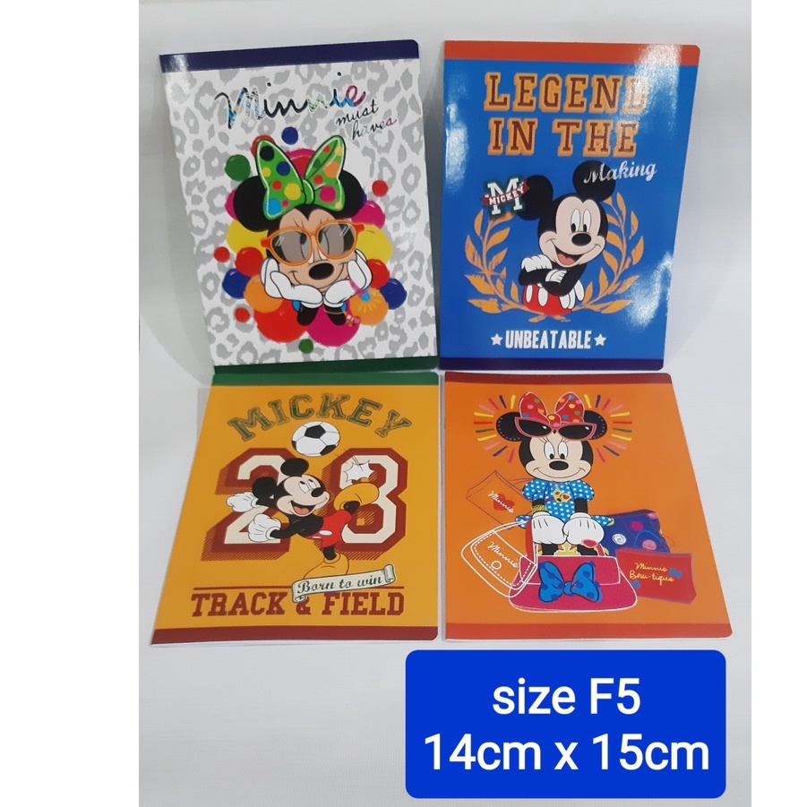 Disney Fancy Note Book ( size F5 single line ) | Shopee Malaysia