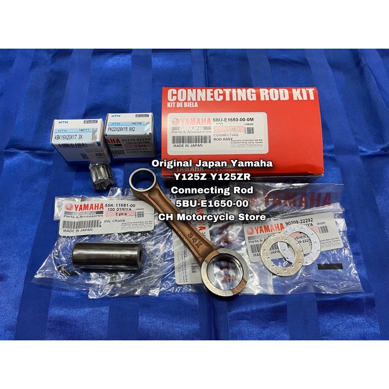 Japan Original Hong Leong Yamaha Y125ZR Y125Z Conrod Connecting Rod Made in Japan 125Z 125ZR ...
