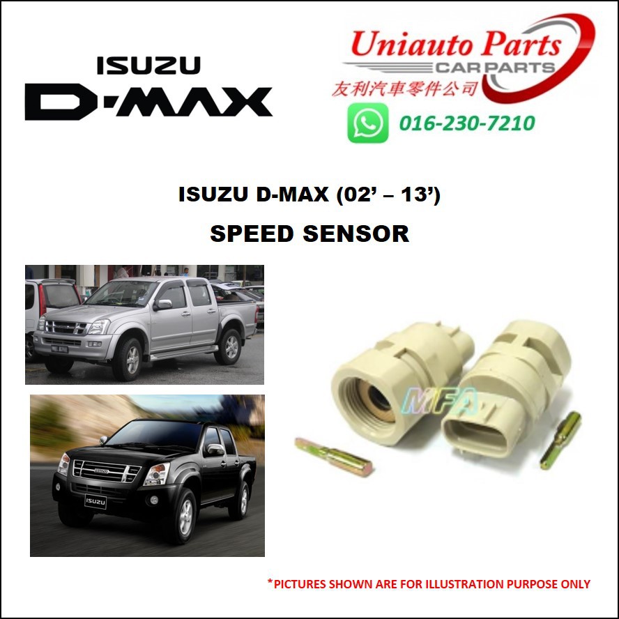 ISUZU DMAX (02' - 13') SPEED SENSOR (PLASTIC) | Shopee Malaysia