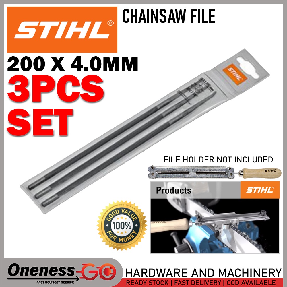 ''STIHL'' CHAINSAW ROUND FILE - 5/32'' 200 X 4.0MM 7 7/8 X 5/32'' FILE ...