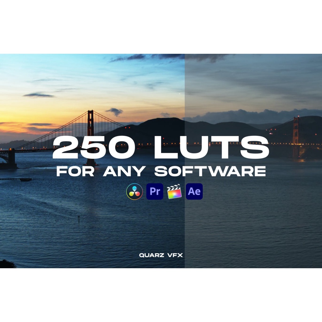 PREMIUM LUT Color Presets (250 Luts) | Shopee Malaysia
