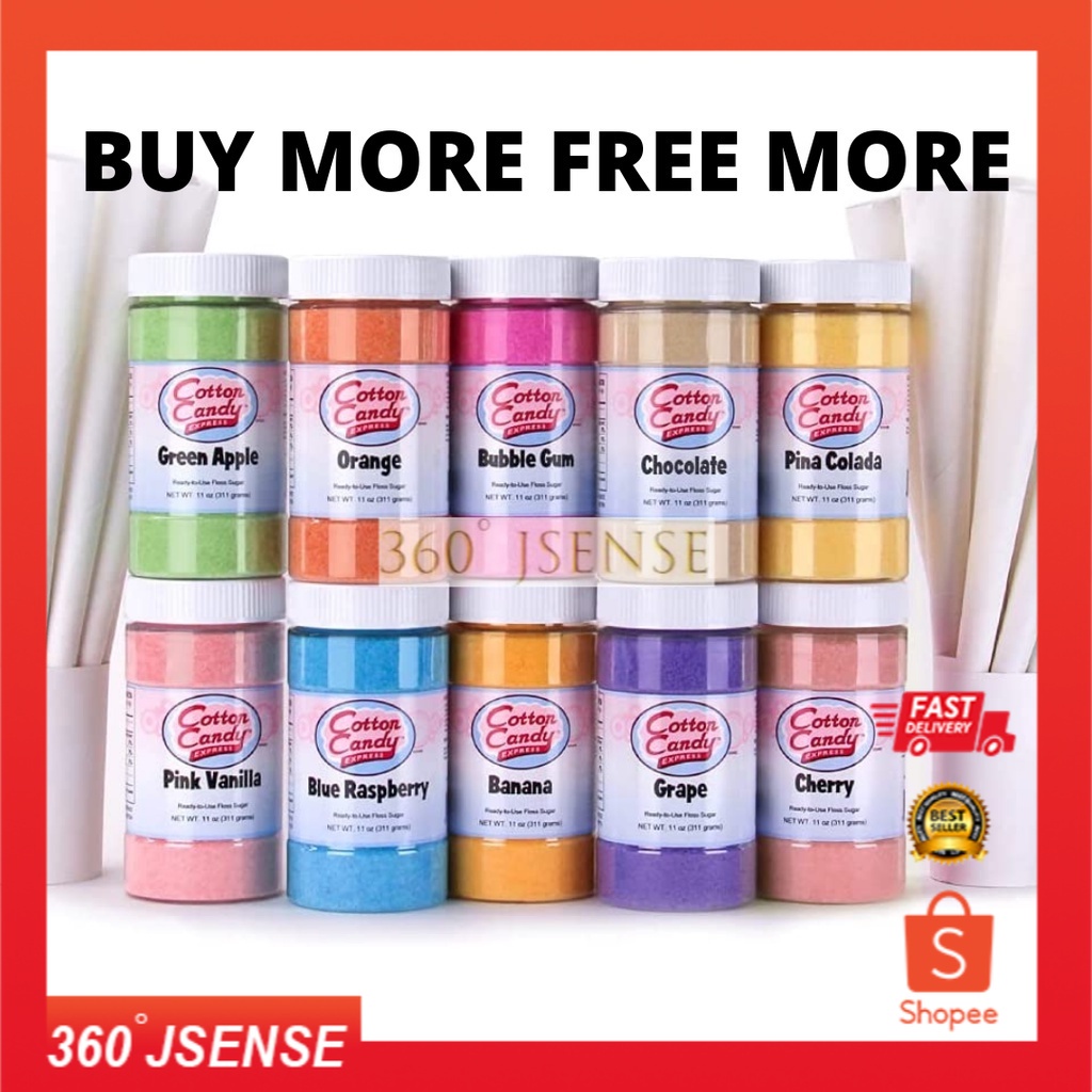 Gula Kapas / Candy Floss Sugar / Buy More Free More [100g] or [500g] or ...
