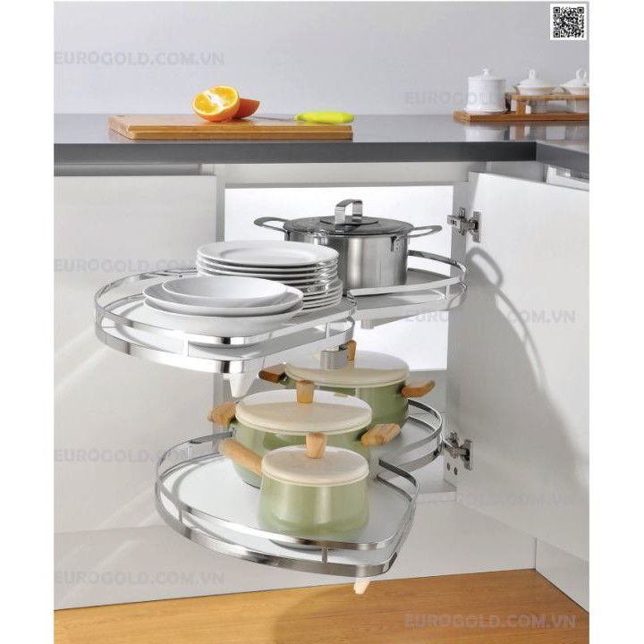 Leaf turntable - Leaf-shaped turntable installed in the corner of the ...