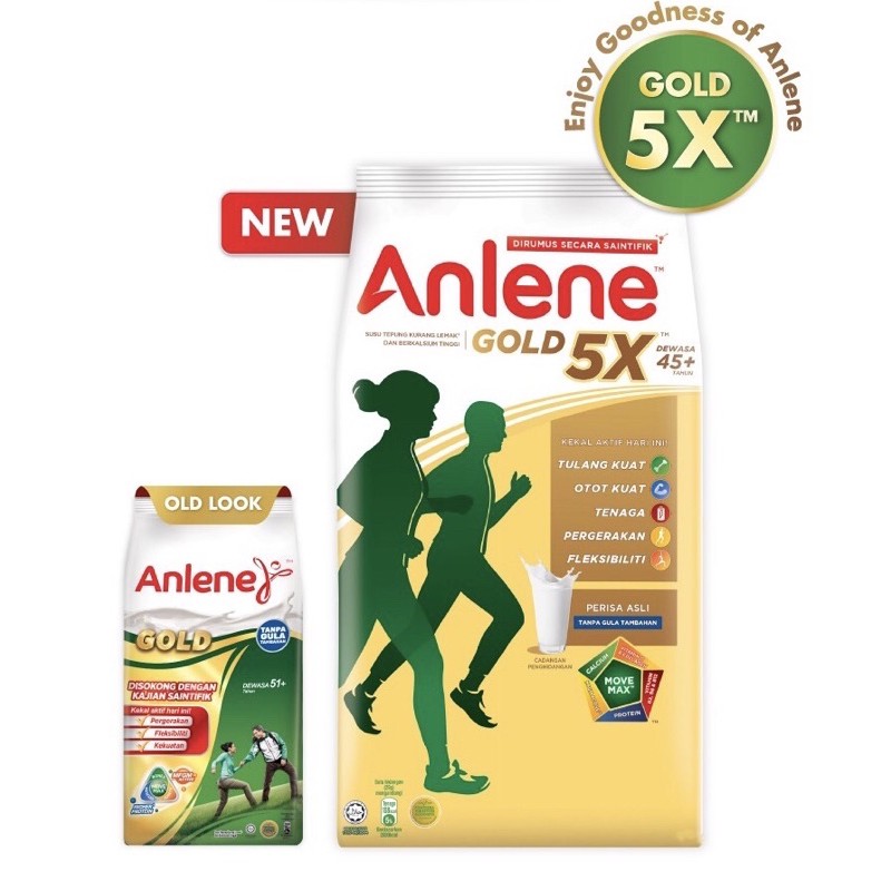 Anlene Gold 5X 600g (Exp: July 2023) | Shopee Malaysia