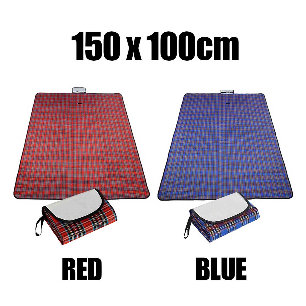 100cm 150cm 200cm Foldable Camping Easy Carry Alas Duduk Tikar Plastik ...