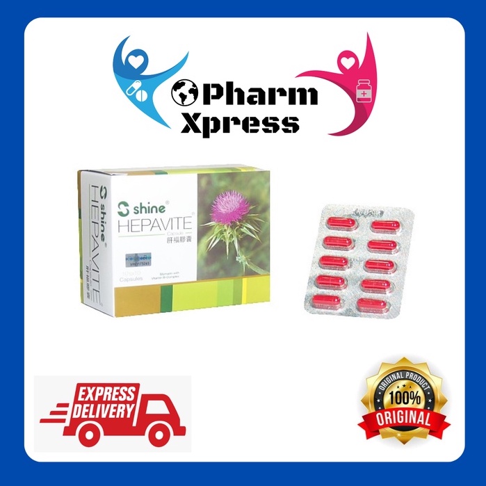 Shine Hepavite Capsule 10's / 30’s / 60’s (NO BOX) | Shopee Malaysia