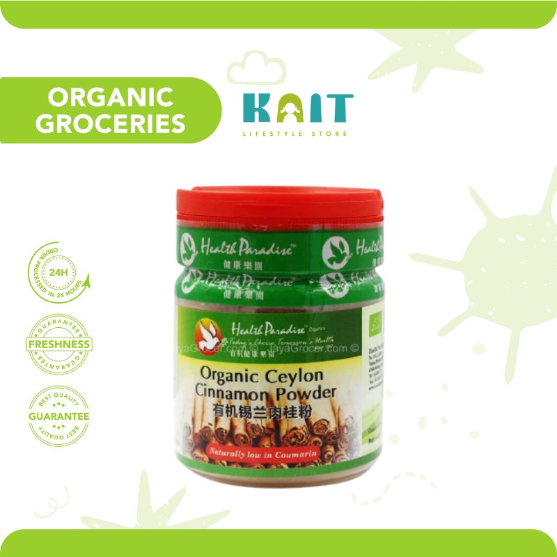 HEALTH PARADISE Organic Ceylon Cinnamon Powder (80gm) | Shopee Malaysia