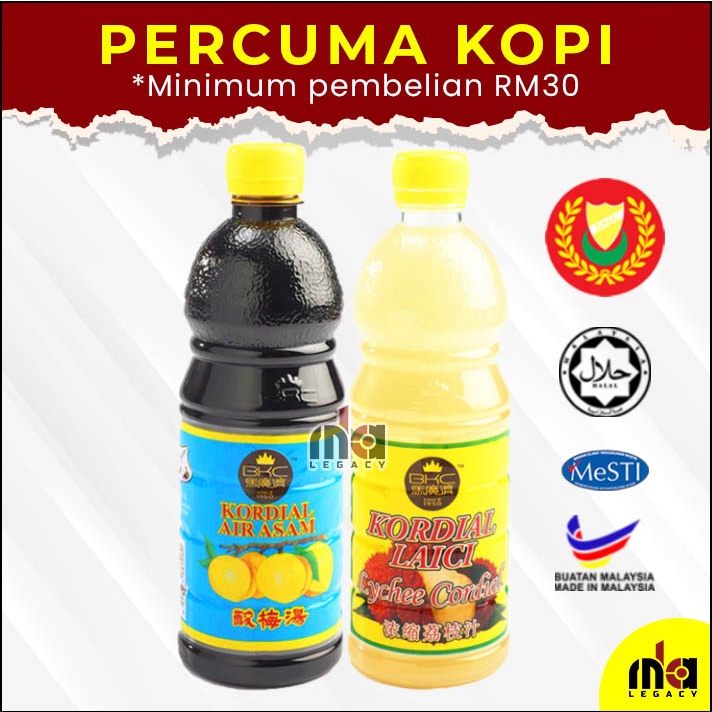 Kordial Air Asam / Laici 500ml - Ori Kedah | Shopee Malaysia