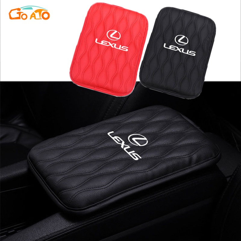 GTIOATO Car Armrest Pad Universal Leather Auto Center Console Storage ...