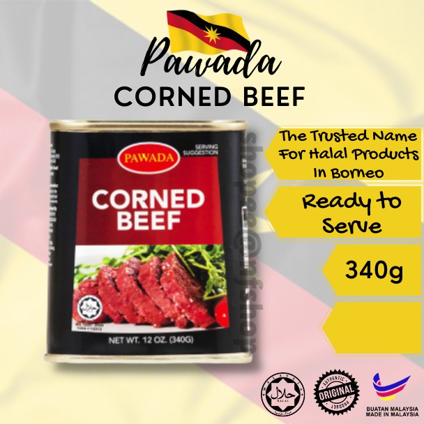 PAWADA CORNED BEEF 340G | Shopee Malaysia