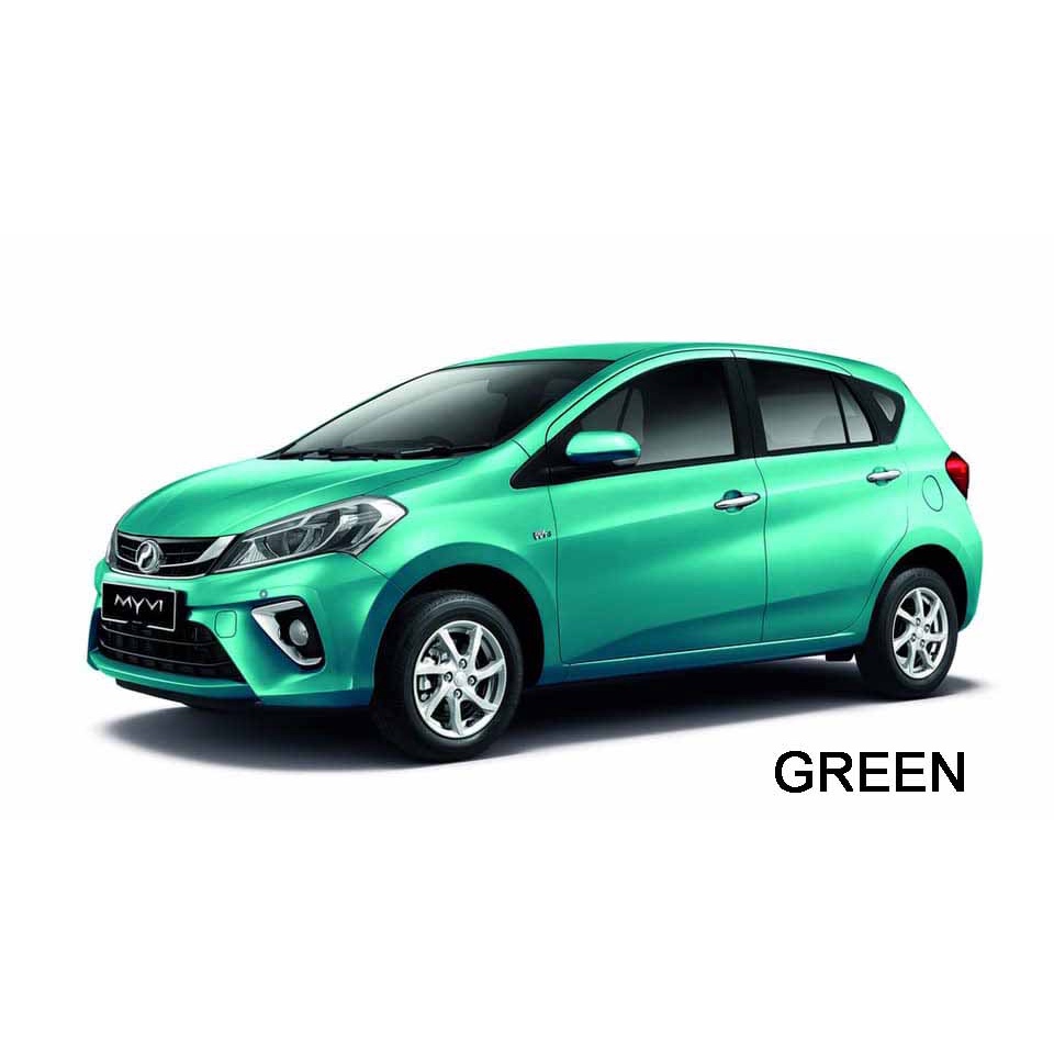 Perodua myvi gen3 2018 - 2020 oem spoiler with paint abs [READY STOCK ...