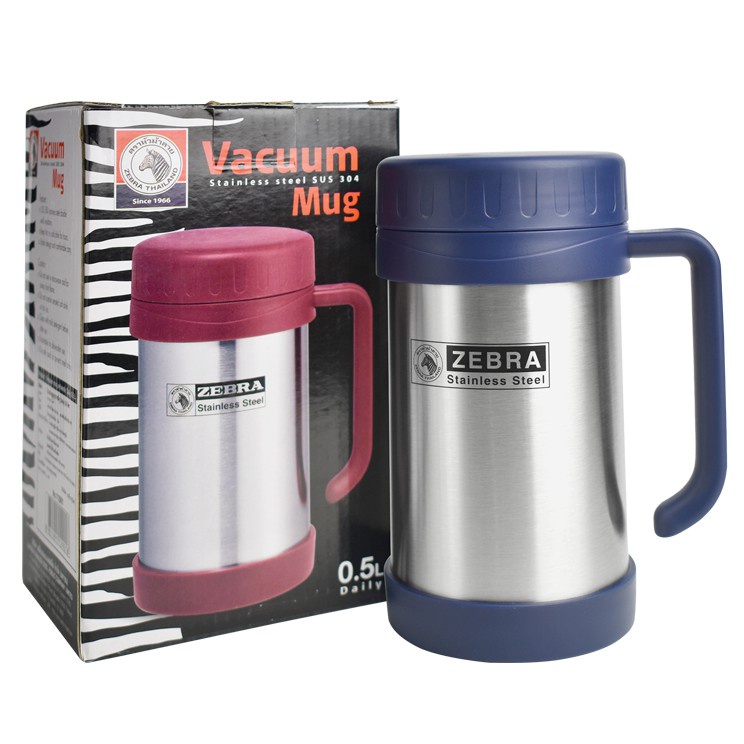 Zebra 304 stainless steel thermos bottle with handle 500ml - 112901 ...