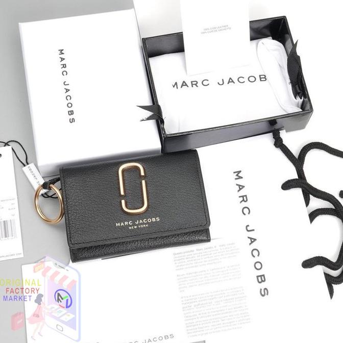 Mj The Snapshot Compact Wallet Logo Black ORIGINAL Badge Logo | Shopee ...