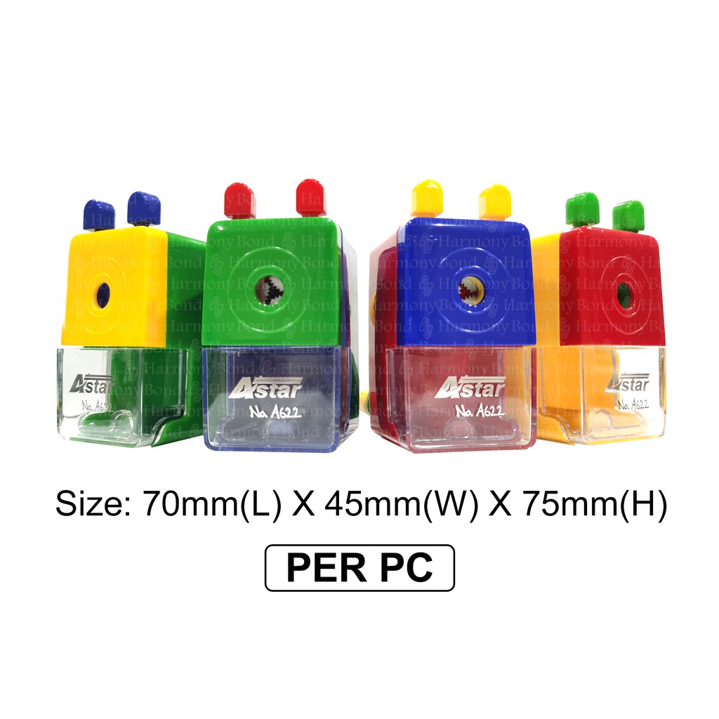 Astar Mini Hand-cranked Table Pencil Sharpener (A622) Alat Pengasah Pencil | Shopee Malaysia