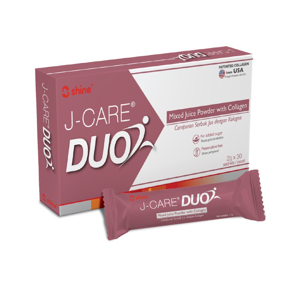 CLEARANCE!!!! SHINE J CARE DUO SACHET 2G X 30'S (EXP : 3/2024) | Shopee ...