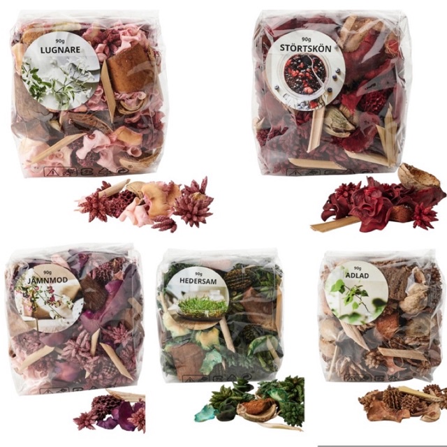 DOFTA Scented Potpourri Bunga kering Wangi Aromatherapy Home Freshener ...