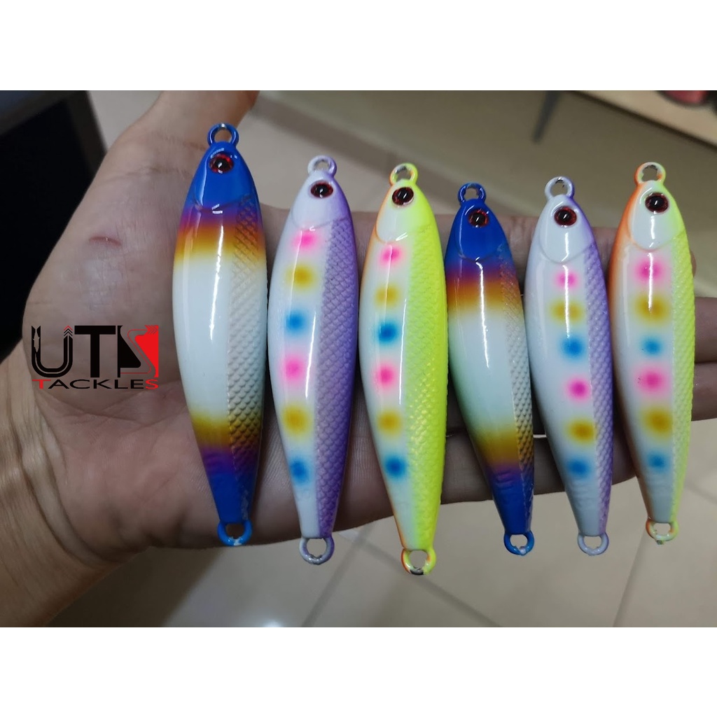 UTS BUNTAT JIG 30G/60G/100G/150G/200G LUMINOUS Series *Jig Ketuk Dasar ...