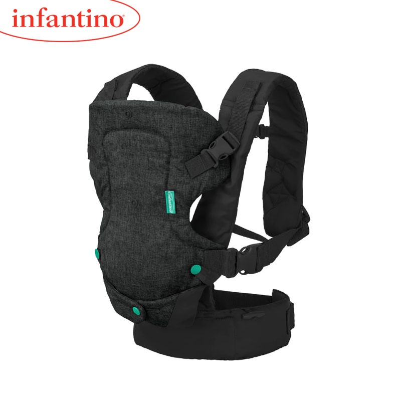 Infantino Flip Advanced 4-In-1 Convertible Carrier - Black Denim 300183 ...